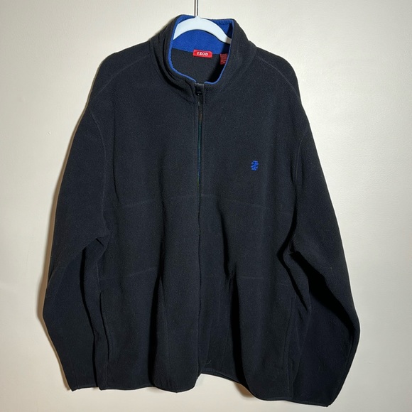 Izod | Jackets & Coats | Mens 2xl Izod Fleece Jacket Front Zipper And ...